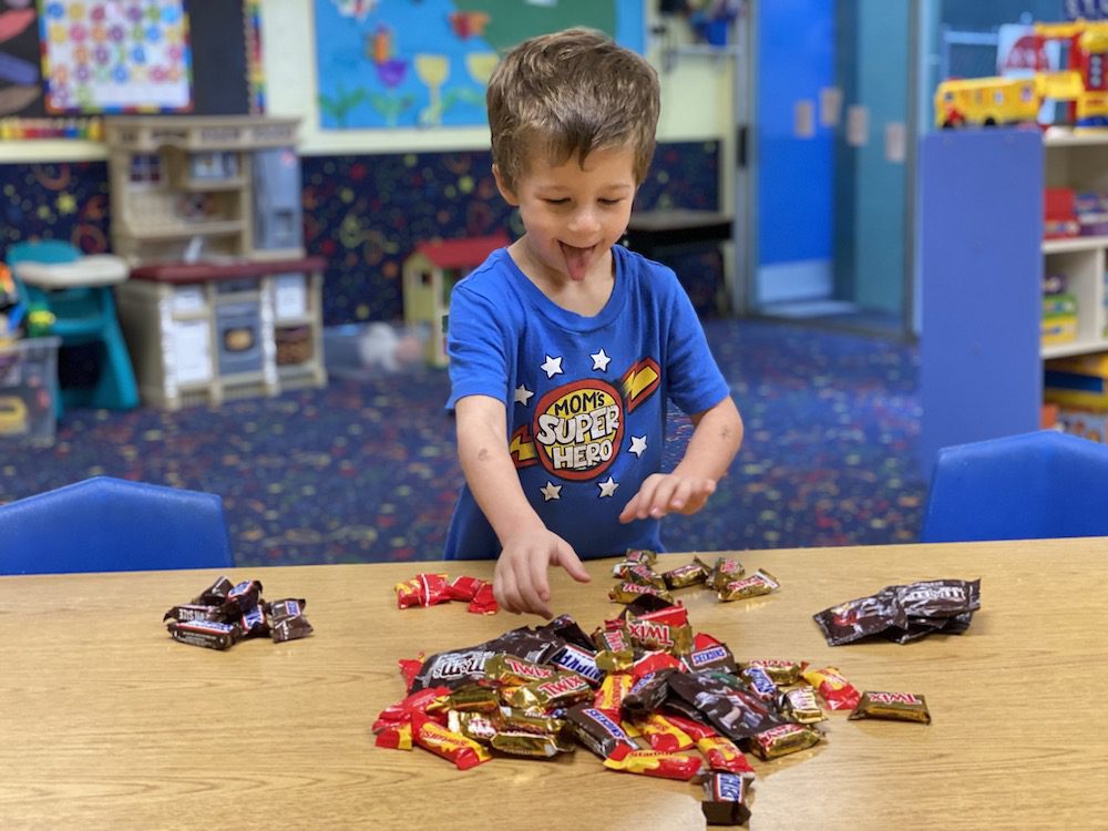 Learning with Candy for preschooler - lesson plans & curriculum